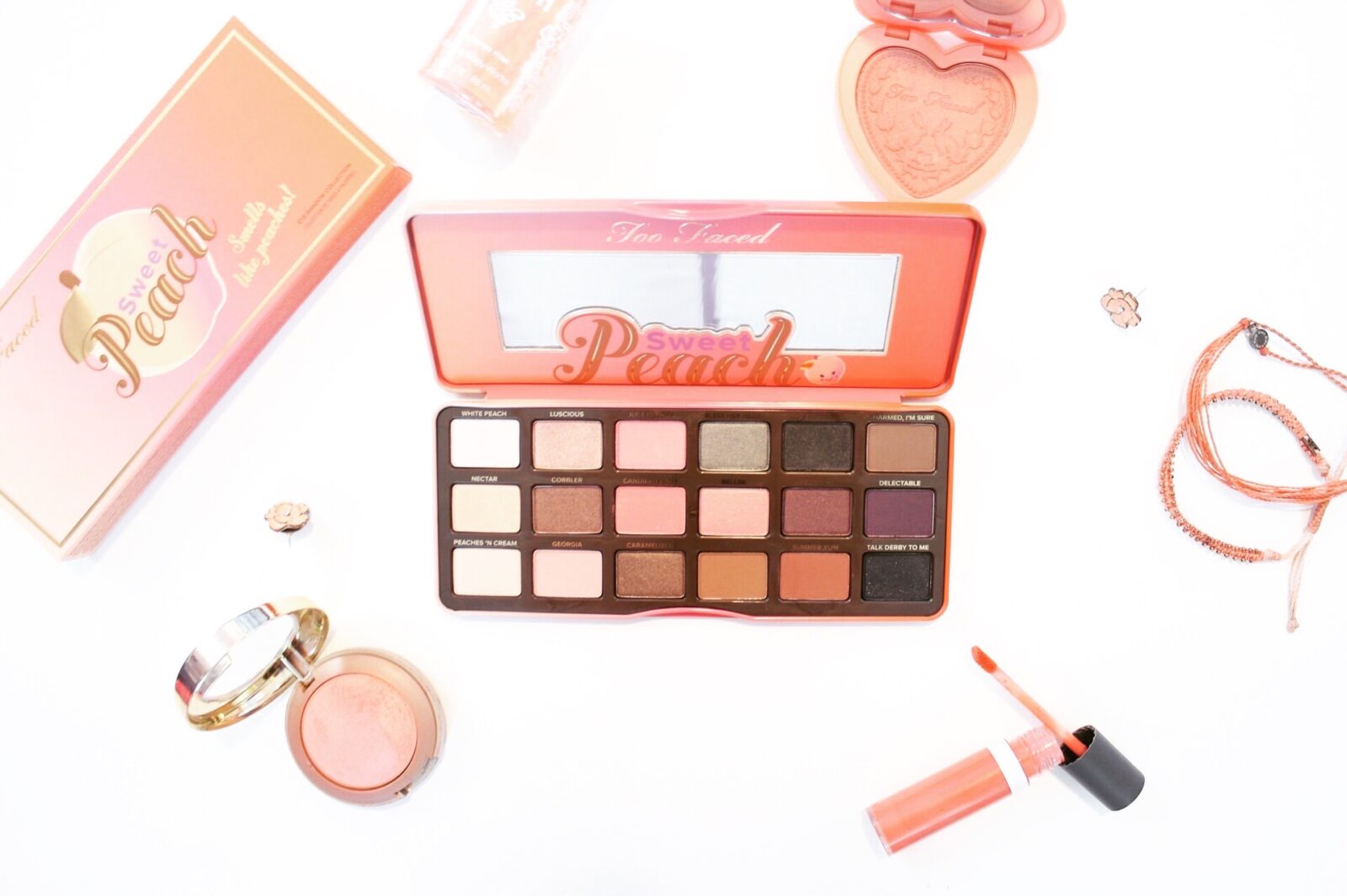 Too Faced Sweet Peach Palette | Review - Makeup By Makena