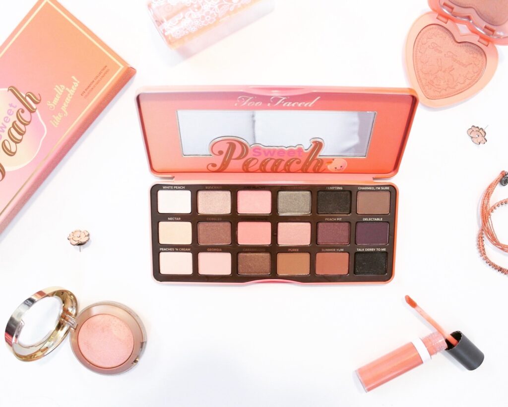 Too Faced Sweet Peach Palette | Review - Makeup By Makena